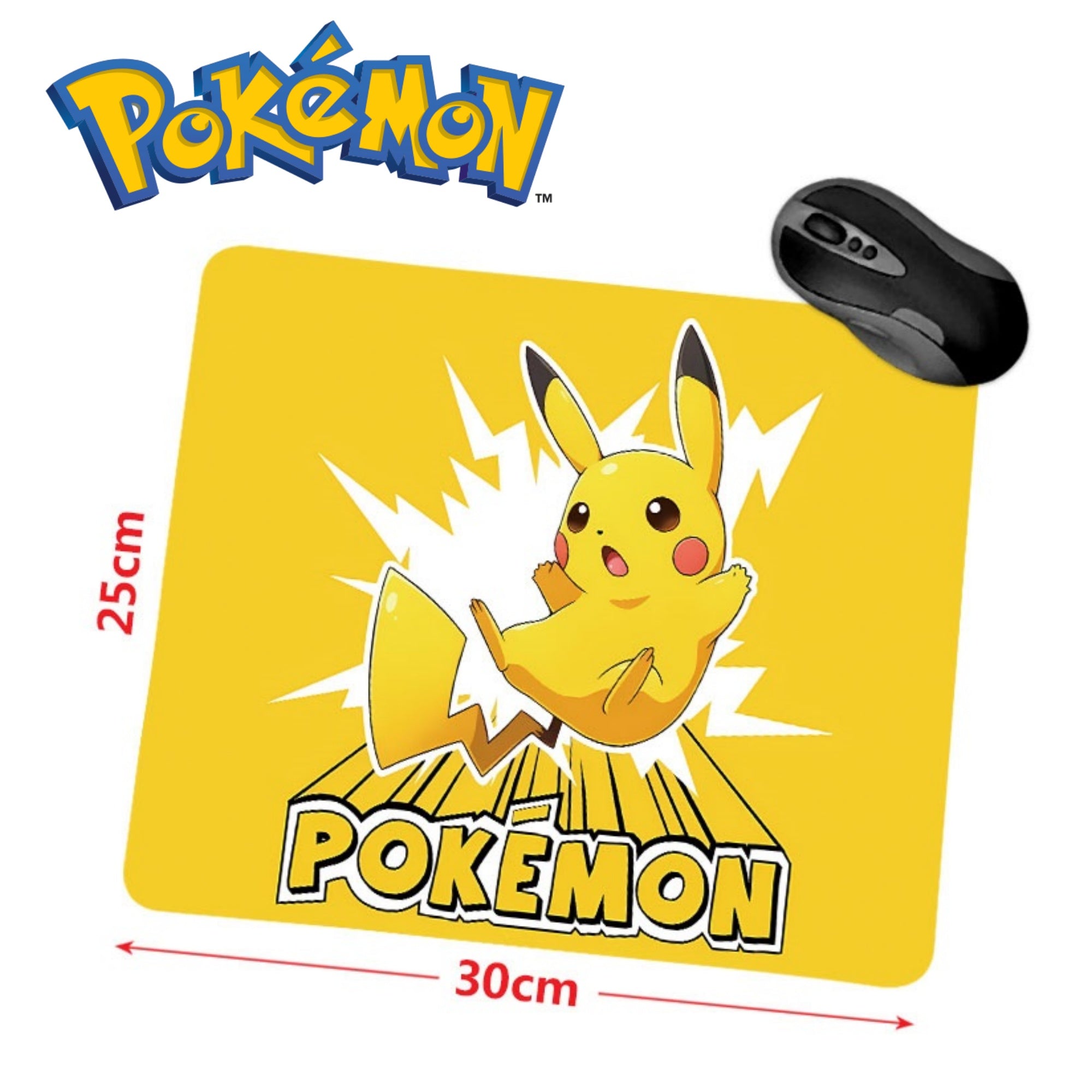 Mouse Pad Pokémon 25x30cm 02 – Tecnomundohn.com